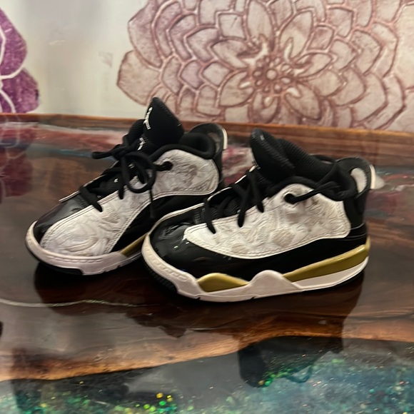Nike | Shoes | Nike Size 7c Jordan Dub Zero Td Metallic Gold 3172005 ...